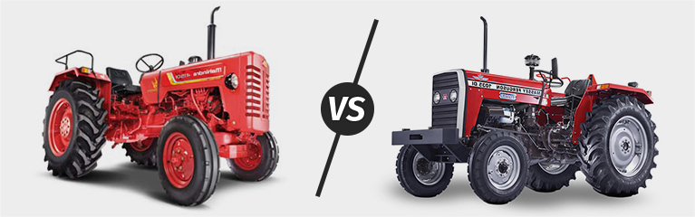 Compare Mahindra 415 DI VS Massey Ferguson 1035 DI Tonner Tractor